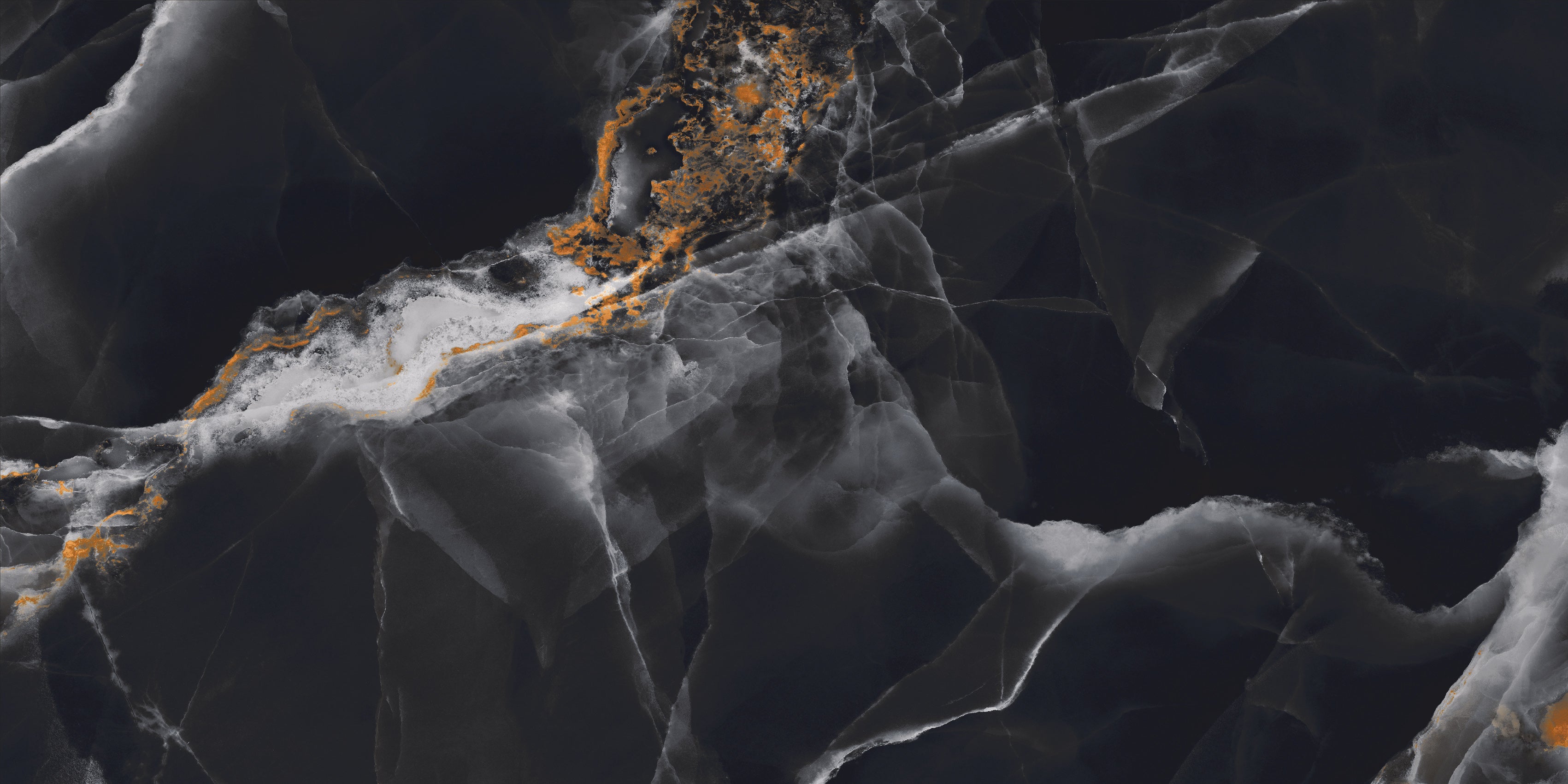 Nebula Black Onyx Polished Porcelain Tile 60x120cm – Premium Wall & Floo – TILES Paradise