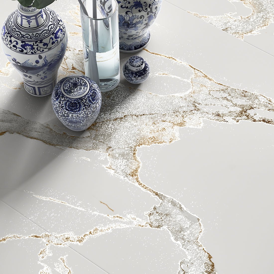 Athos Gold Marble Effect Anti-Slip Porcelain Bathroom Tiles 60x120cm ...