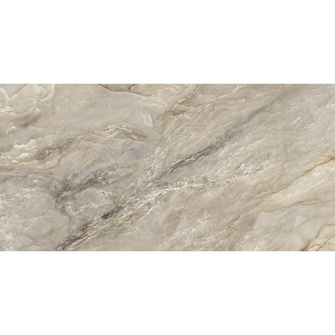 56 Tiles - 40 sq.m Beige Polished Porcelain Tiles - Java Jade 60x120cm ...