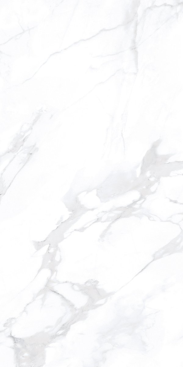 Venus Carrara Grey Marble Effect Polished Porcelain Tile 60x120cm ...